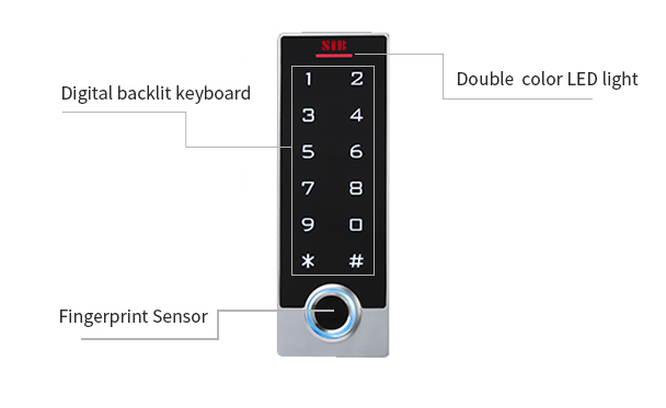 Tuya Smart Touch Screen Biometric Access Control TF2 - WIFI Keypad Access Control | SIB ...