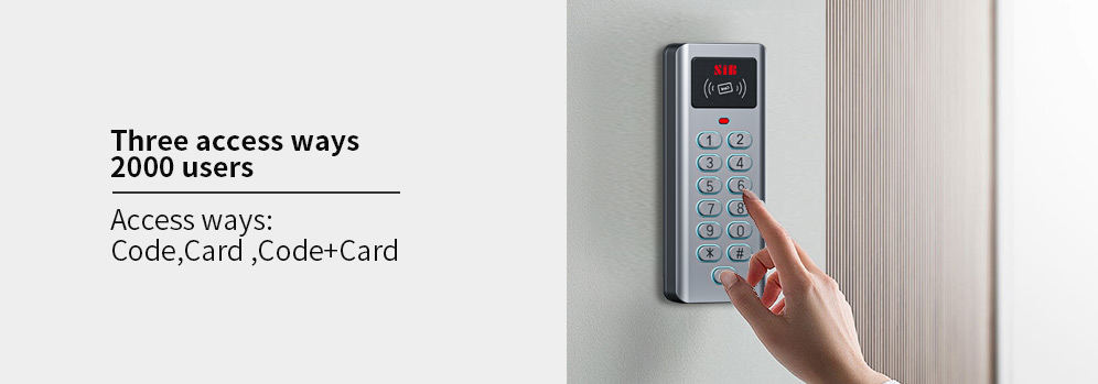 Metal Keypad Access Control N5 - Keypad Access Control | SIB Technology ...
